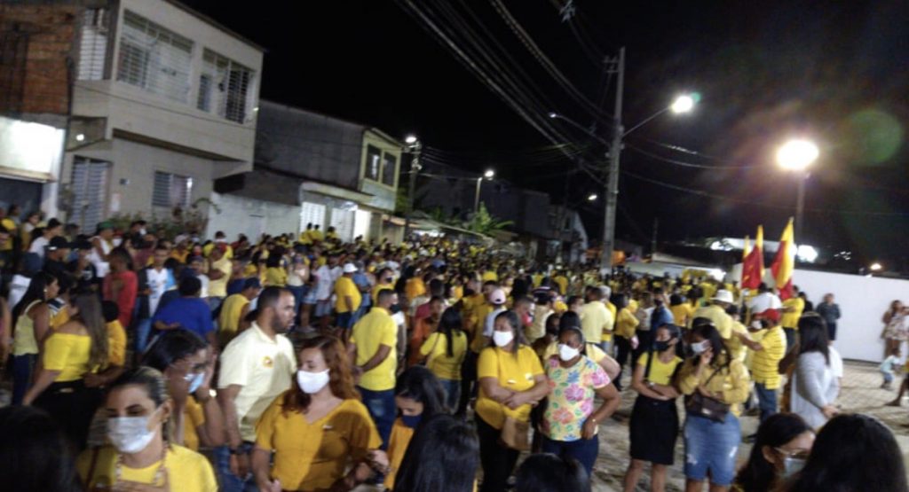 Convenção da prefeita Isabel Hacker (PSB) causa aglomeração e ...