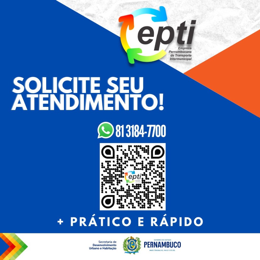 EPTI lança atendimento via Whatsapp - FalaPE FalaPE